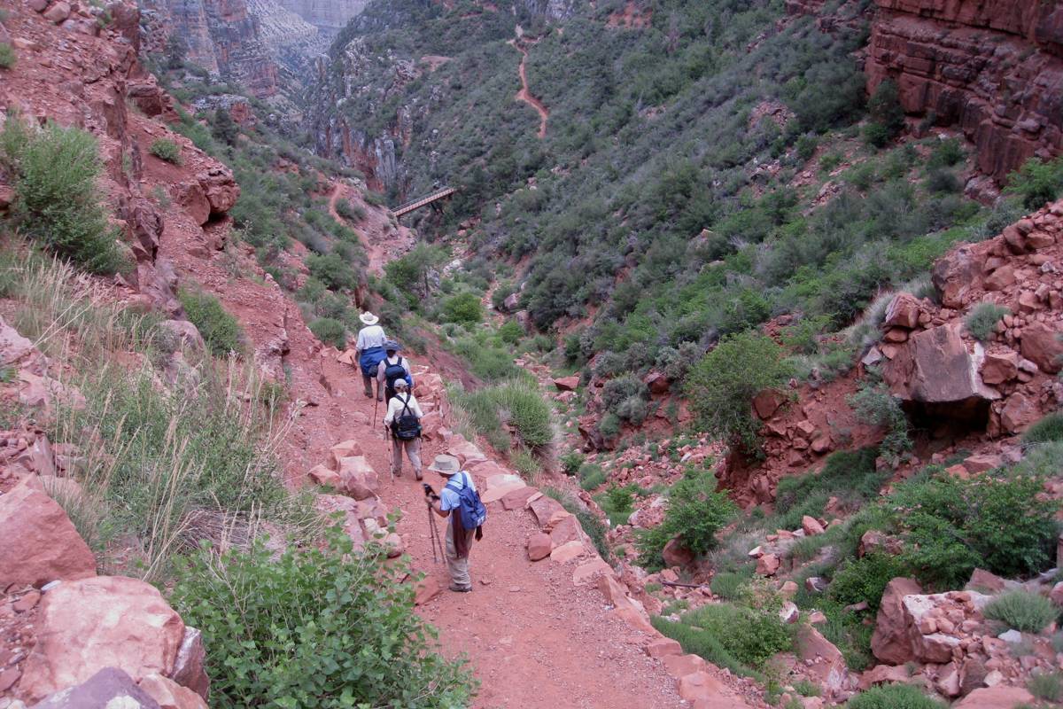 North Kaibab Trail, Grand Canyon North Rim 59