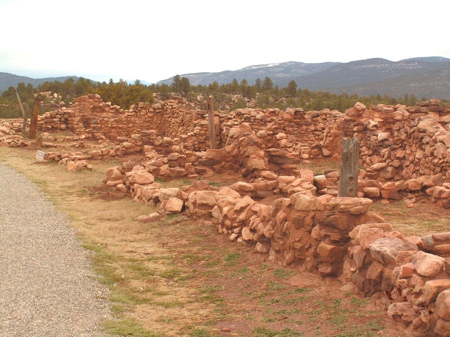 Pecos National Historical Park, les villages Pueblo